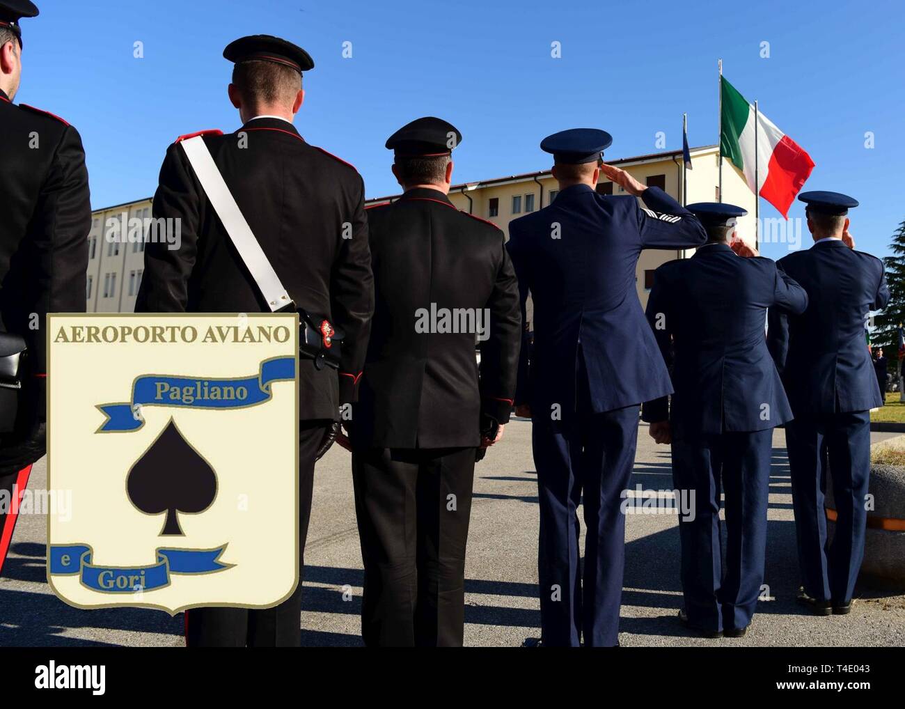 Italian Air Force service members celebrates the branch's 96th birthday ...