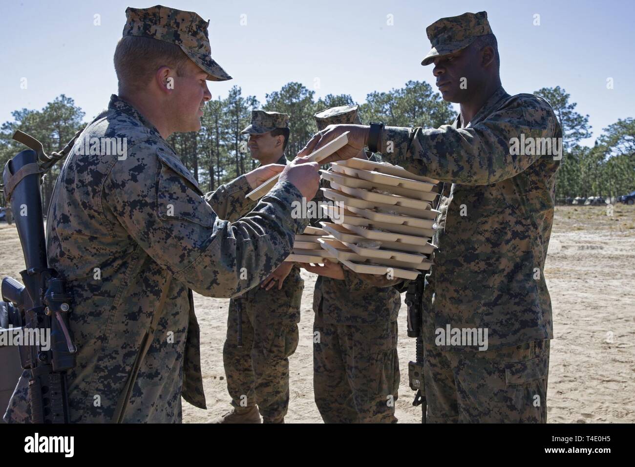 A U.S. Marine with 1st Battalion, 10th Marine Regiment, 2nd Marine ...