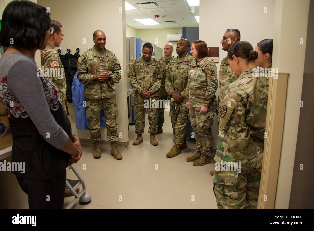 FORT BENNING, Ga. -- Military and civilian staff of the Sullivan ...