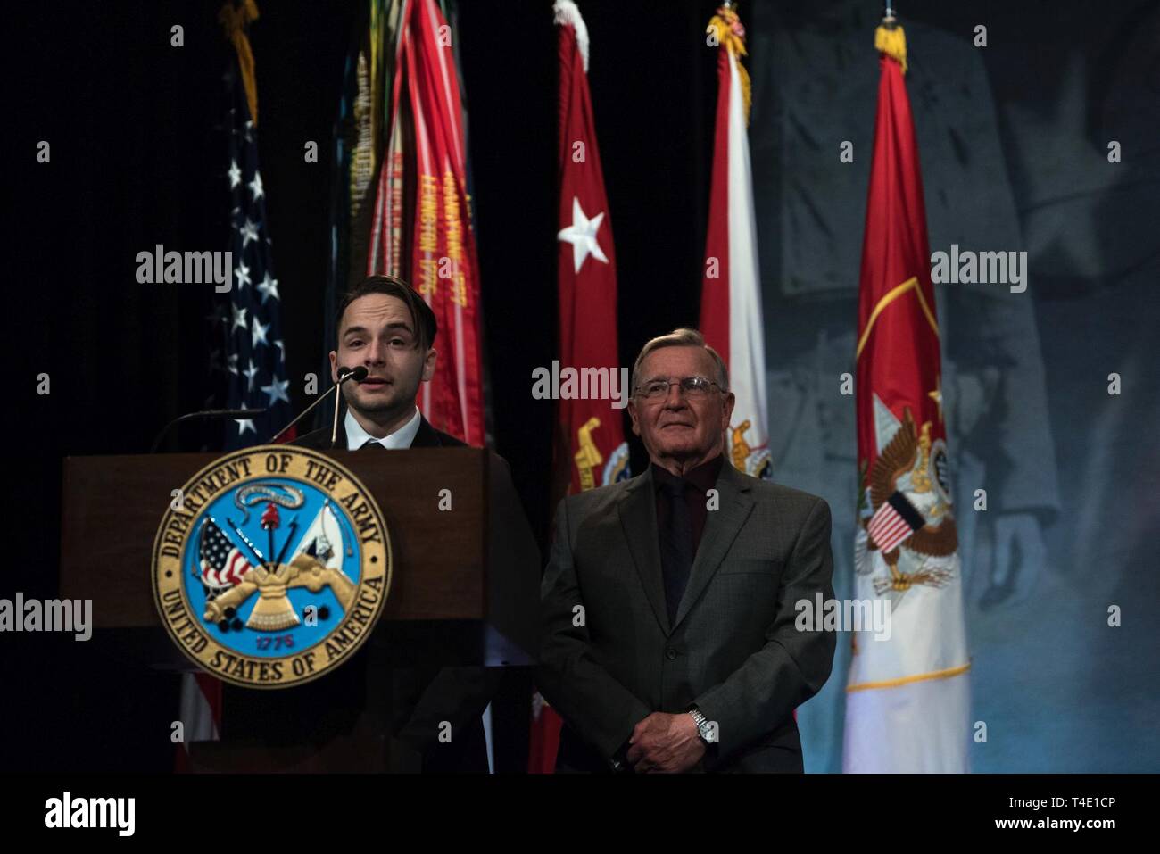 U.S. Army Sgt. Travis Atkins’ son, Trevor Oliver and father Jake Atkins ...