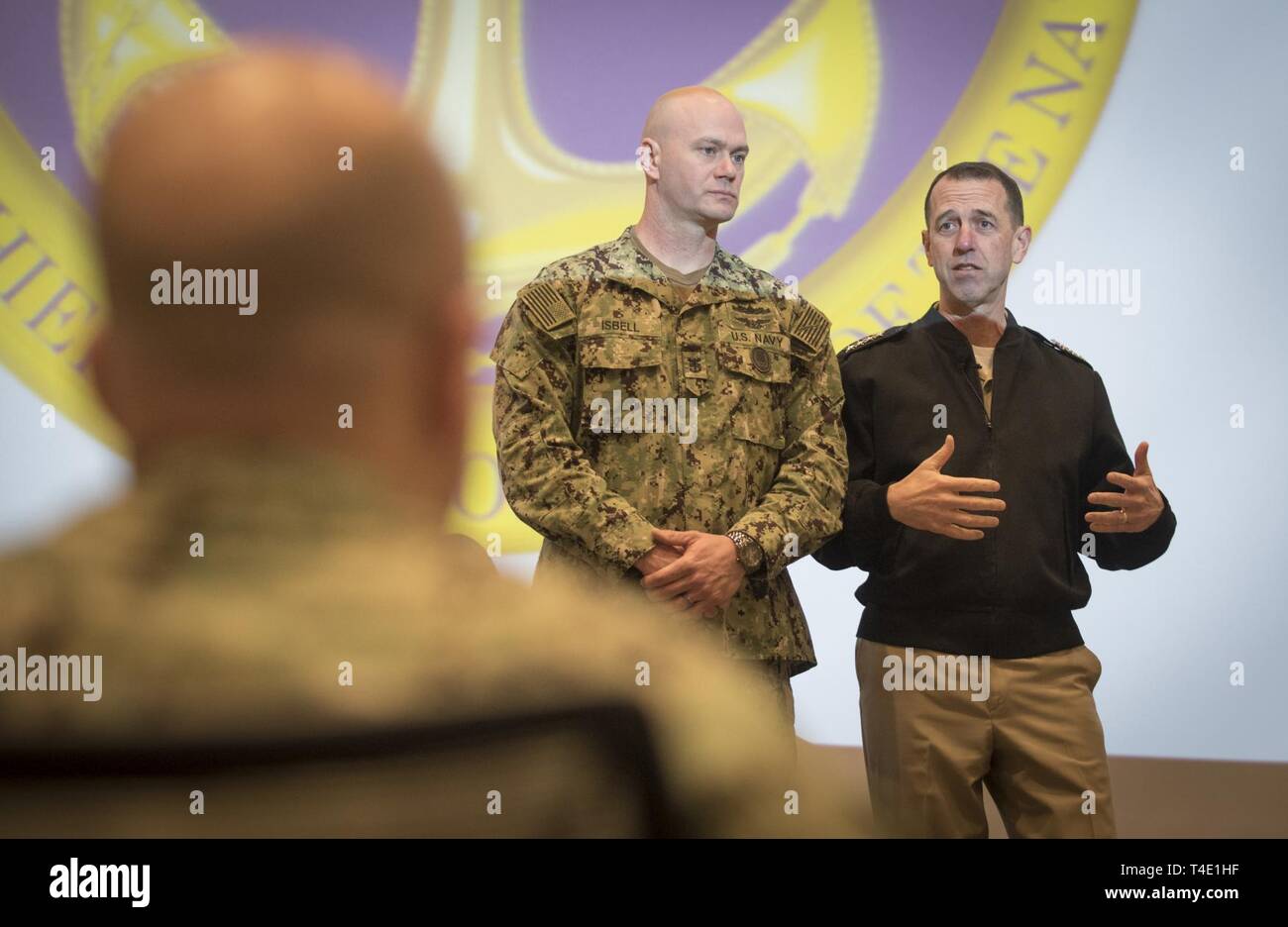 SUFFOLK, Va. (March 28, 2019) Master Chief Petty Officer of the Navy ...