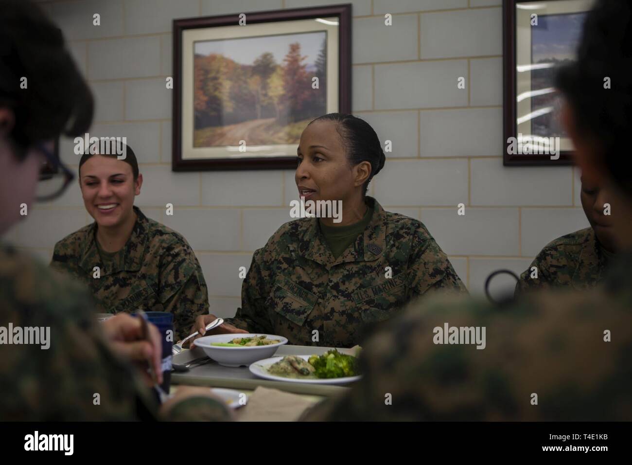 U.S. Marine Corps Sgt. Maj. Robin Fortner, Sergeant Major, Marine Corps ...
