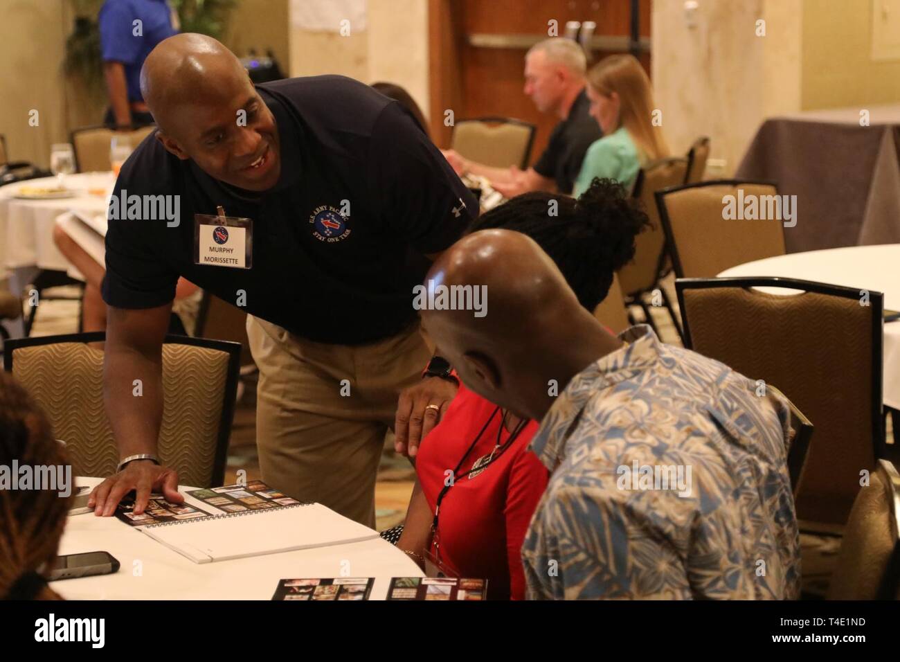 Sergeant Maj. Murphy Morissette, with the U.S. Army Pacific Chaplains ...