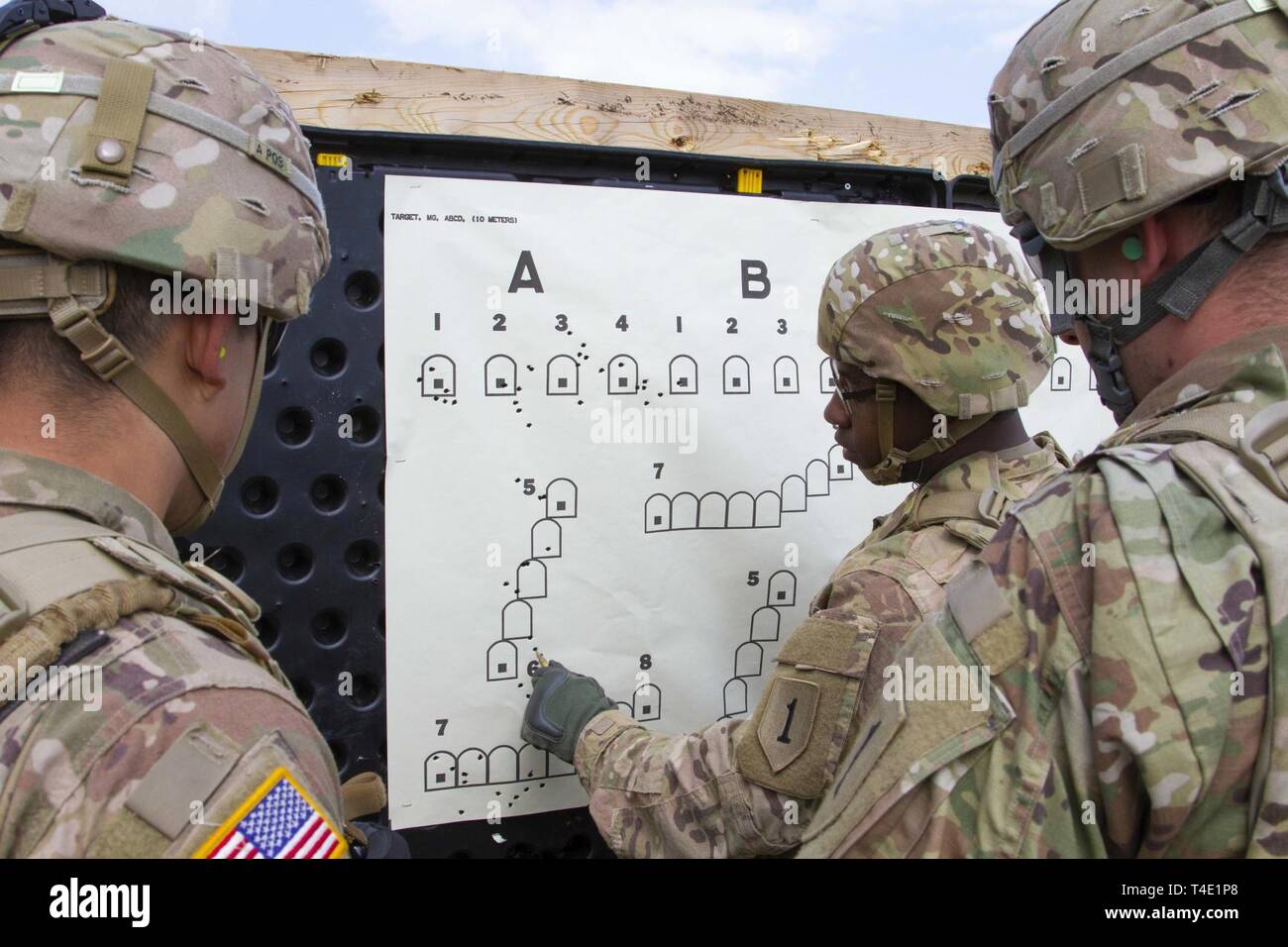 U.S. Army Staff Sgt. Keith A. Lewis, a squad leader with Alpha Company ...
