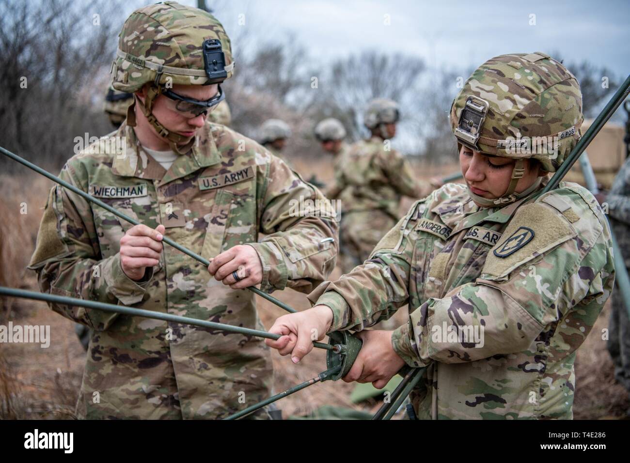 Soldiers assigned to the 2nd Battalion, 18th Field Artillery Regiment ...
