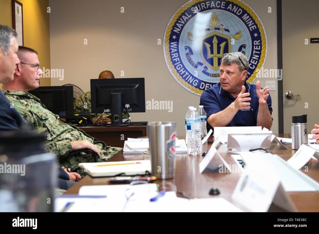 Mission command center of excellence director hi-res stock photography ...
