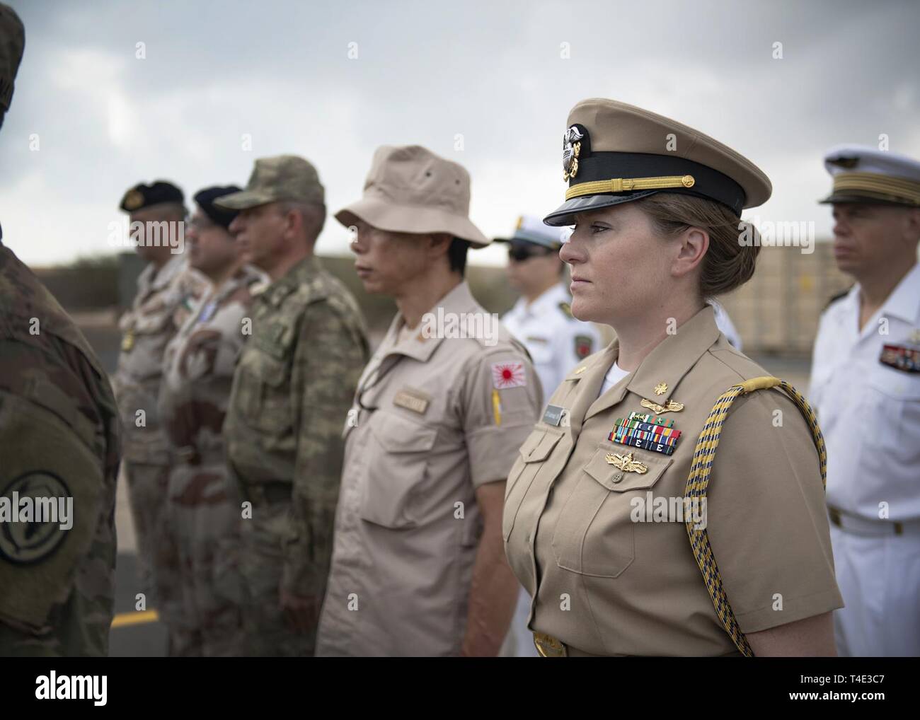 U.S. Navy Lt. Cmdr. Samantha Scarborough, assistant naval defense ...