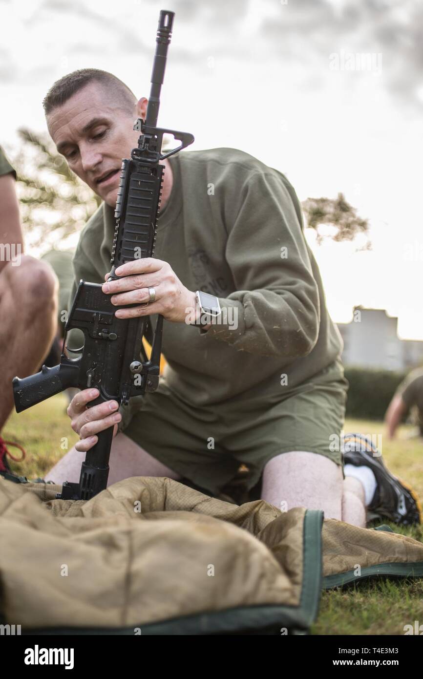 Sgt. Maj. Michael A. Miller, 4th Marine Division sergeant major ...