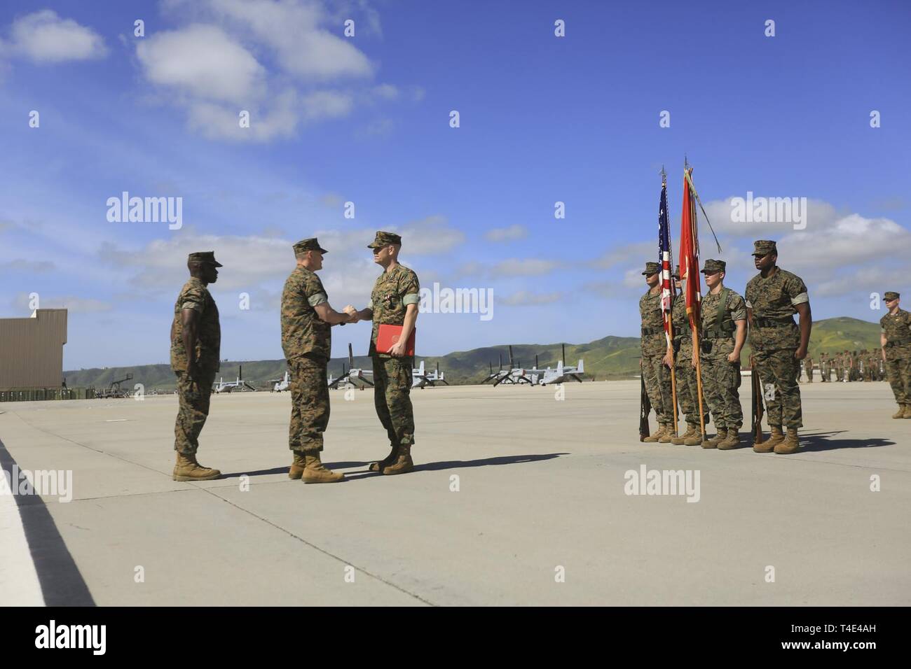 Lt. Col. Ryan A. Cherry, commanding officer of Marine Light Attack ...