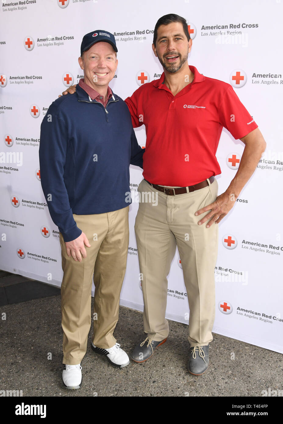 April 15, 2019 - Burbank, California, USA - SCOTT OLMSTED and JERRETT ...