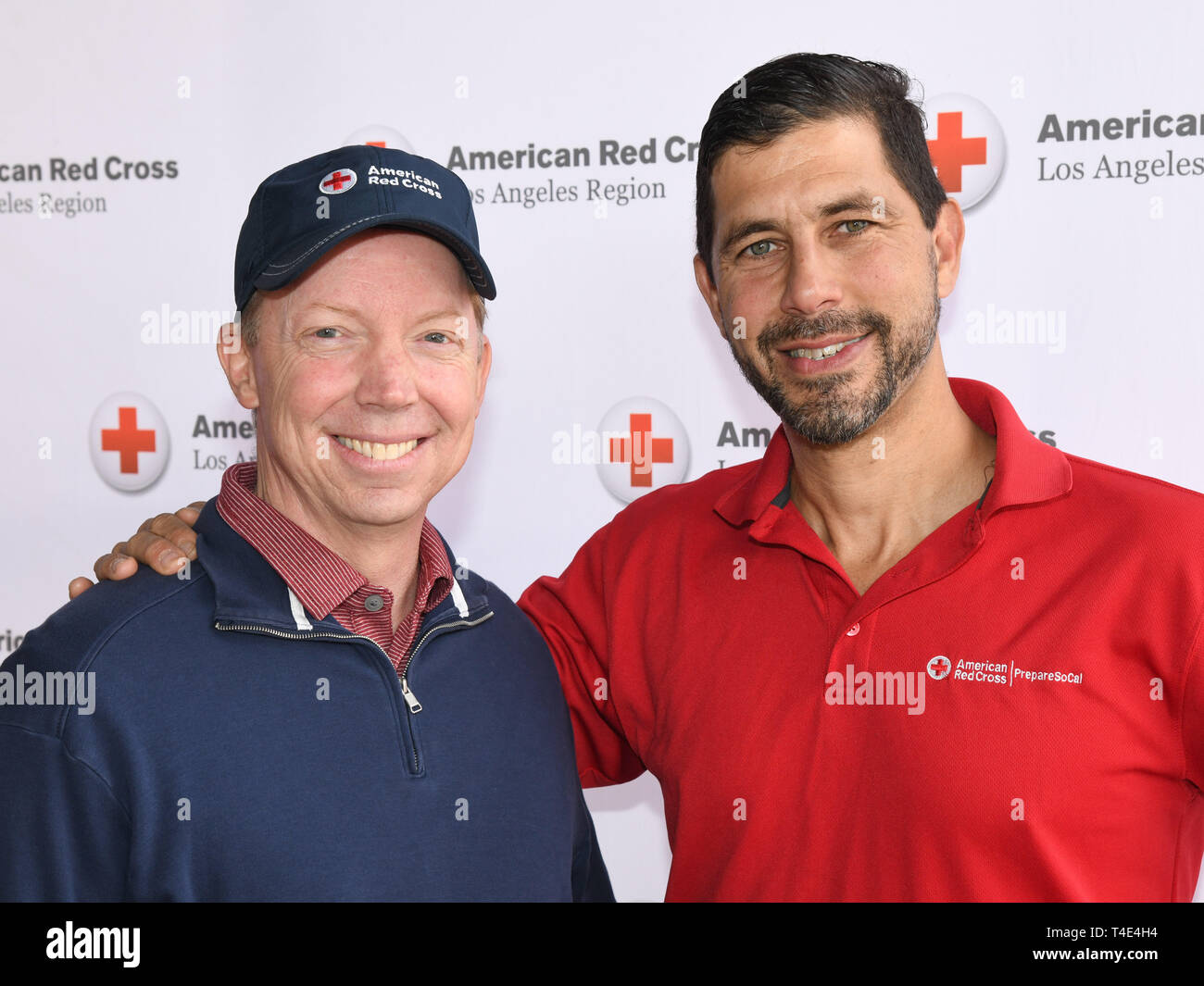 April 15, 2019 - Burbank, California, USA - SCOTT OLMSTED and JERRETT ...