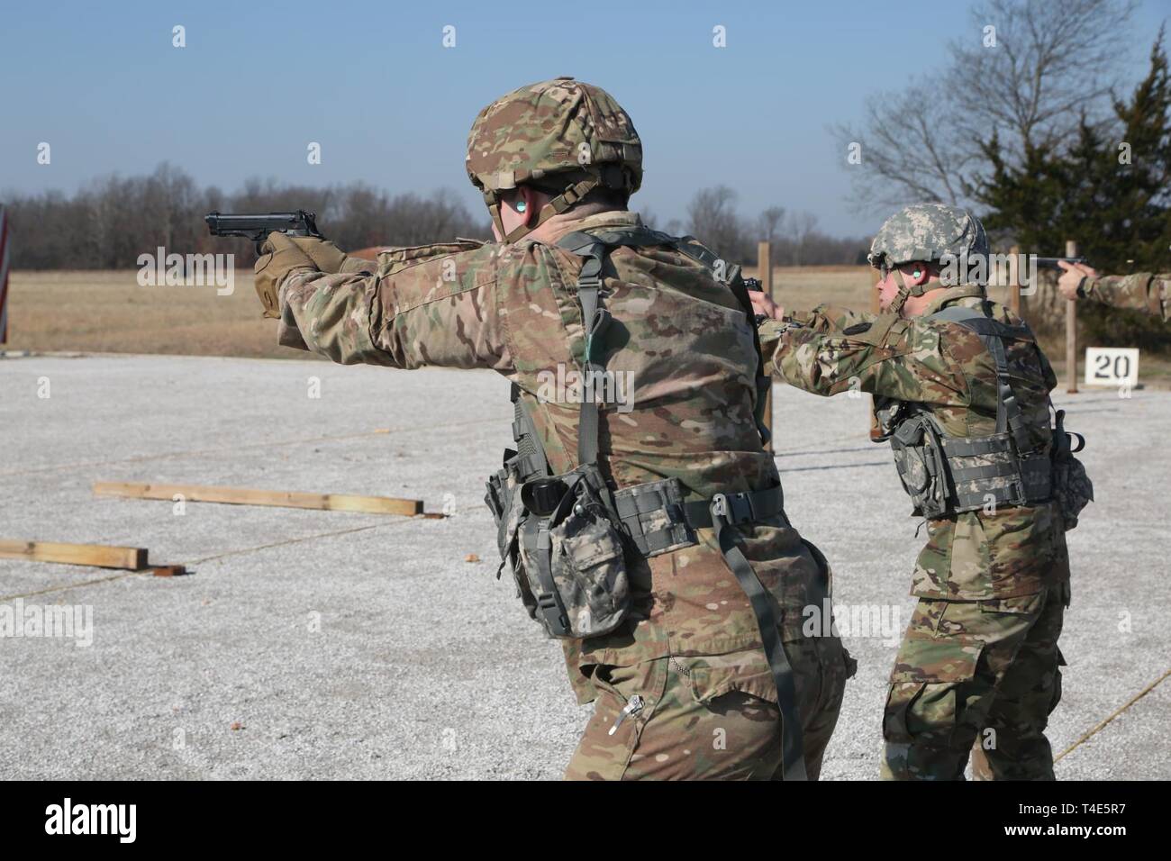 During the second day of competition at Camp Crowder, MO, the Soldiers ...