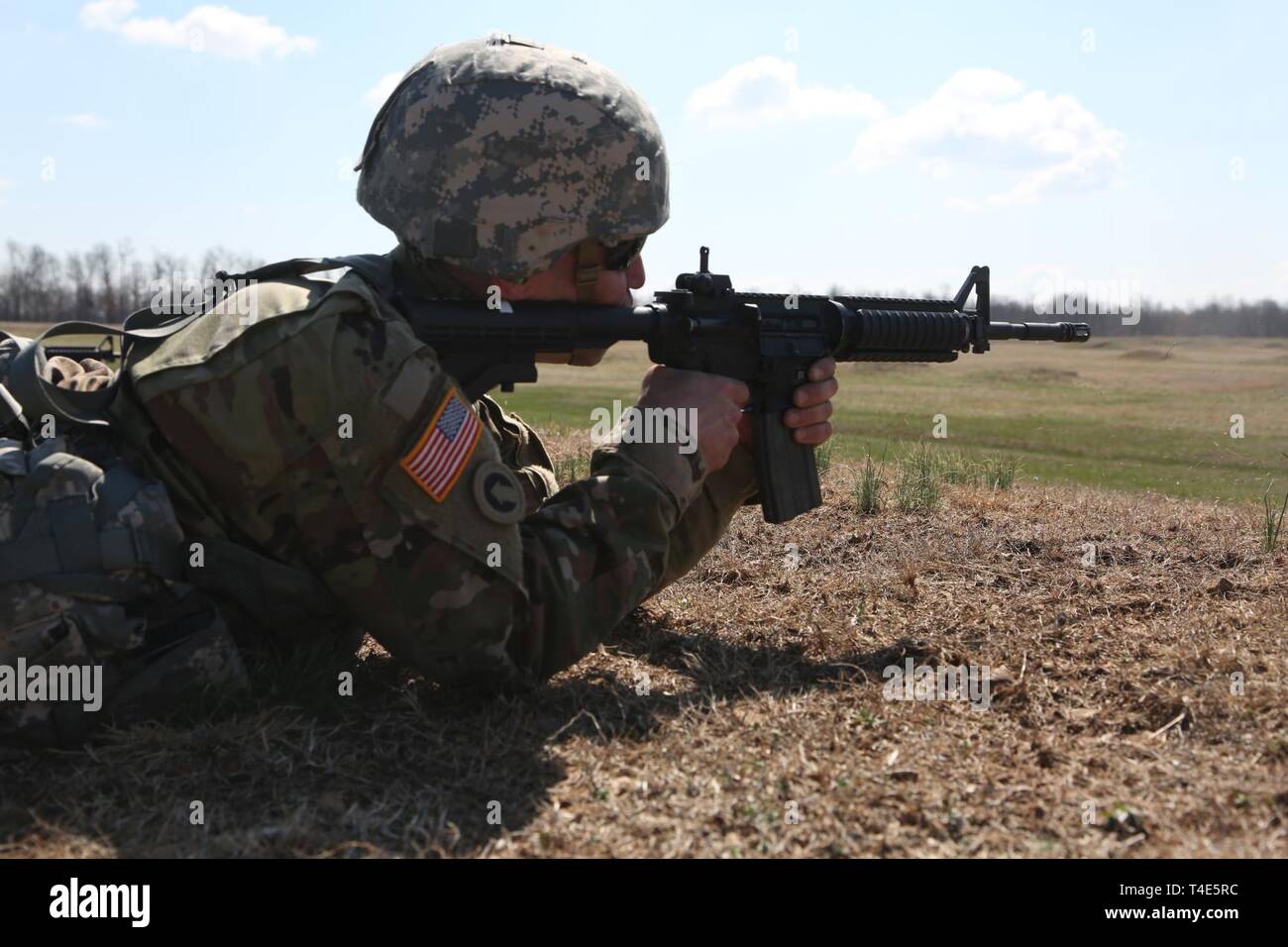 During the second day of competition at Camp Crowder, MO, the Soldiers ...
