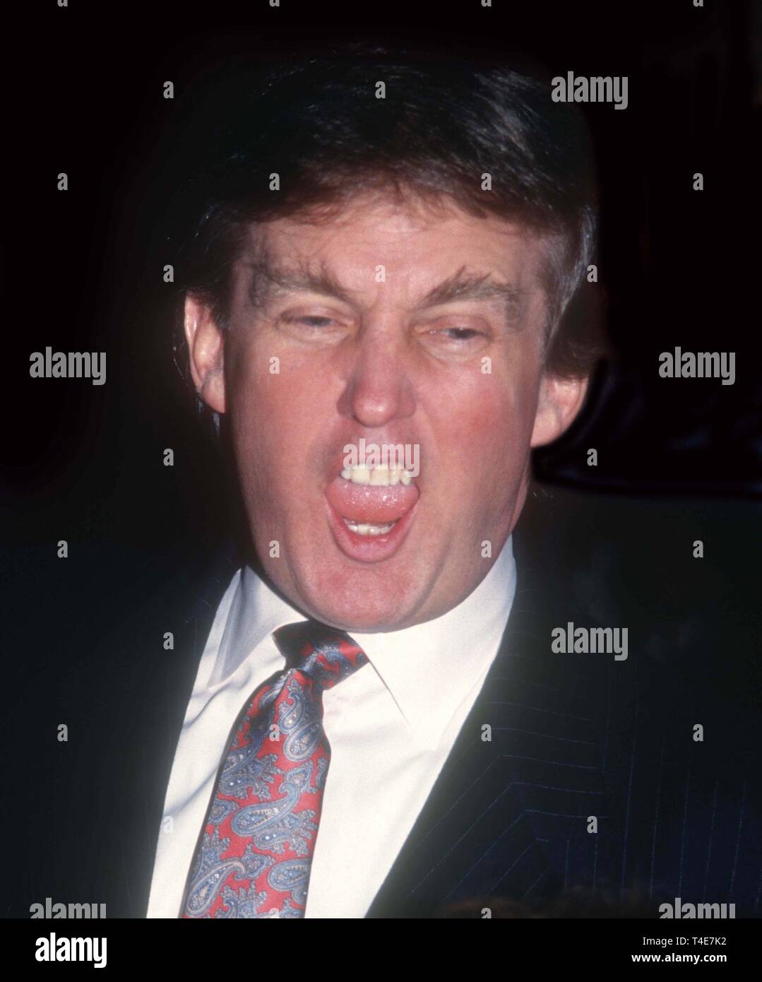 Donald Trump 1990 Photo By John Barrett/PHOTOlink Stock Photo - Alamy