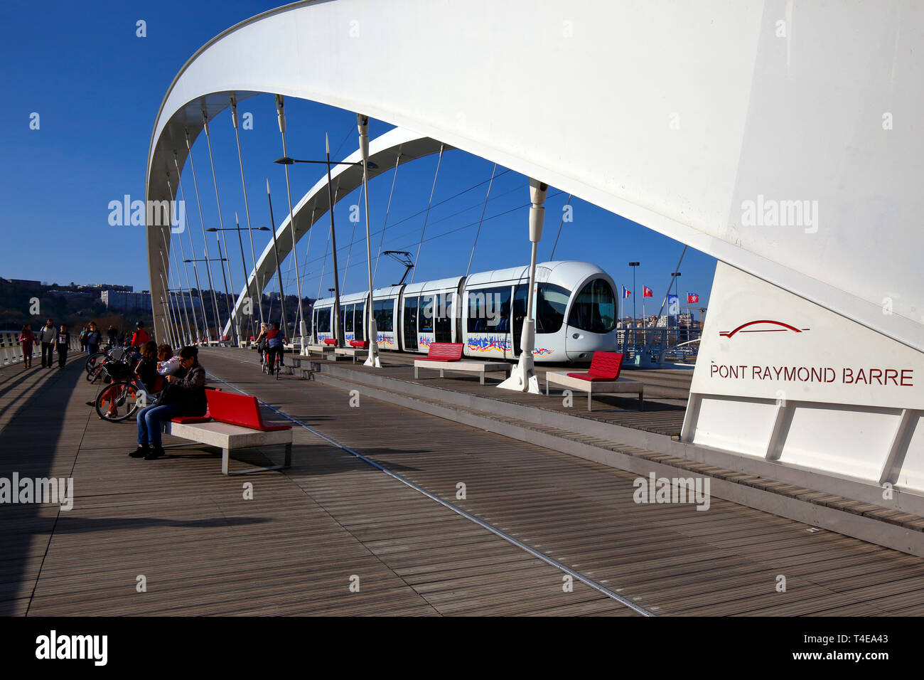 Tram lyon france tramway hi-res stock photography and images - Alamy