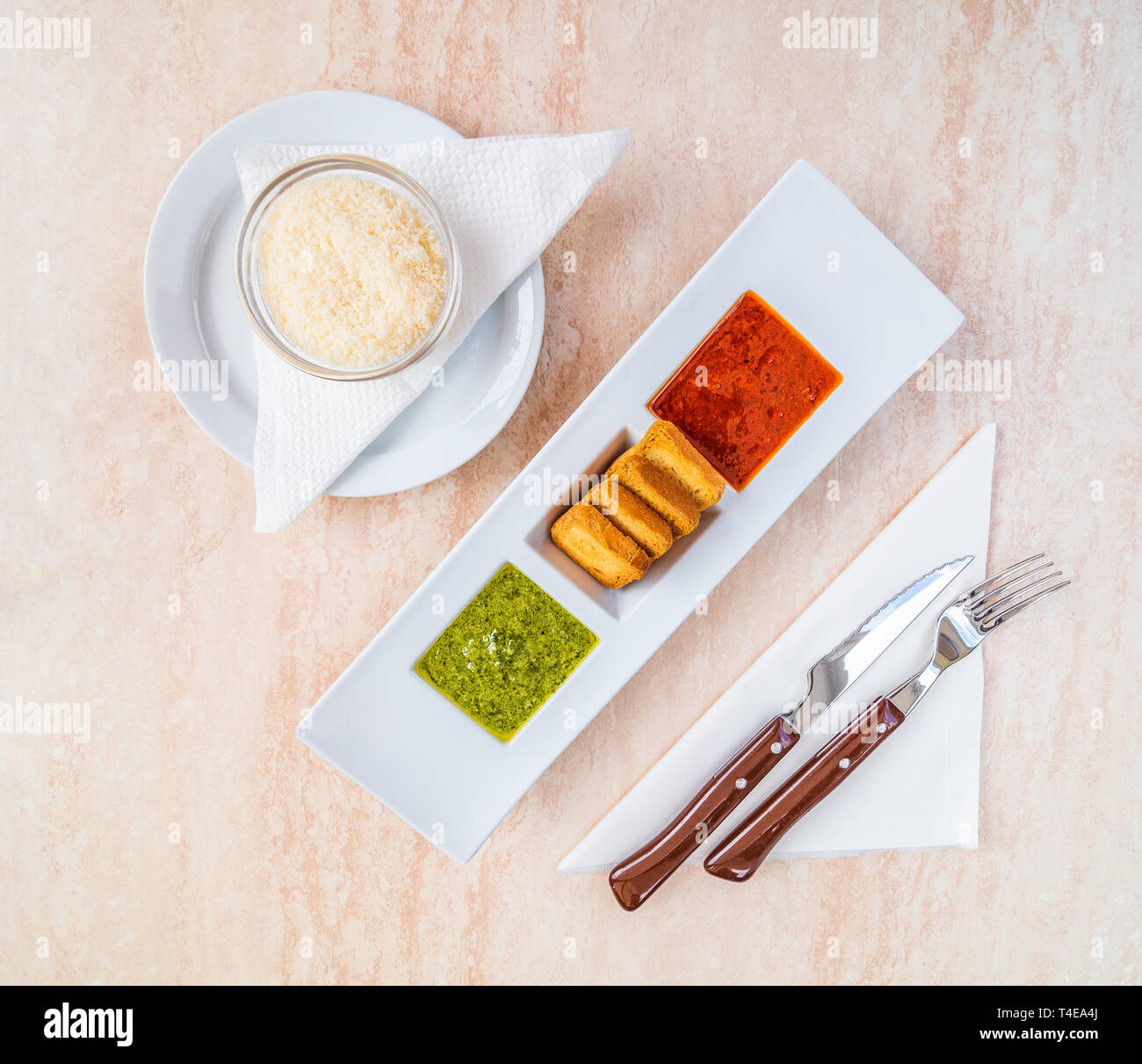 Red mojo sauce hi-res stock photography and images - Alamy