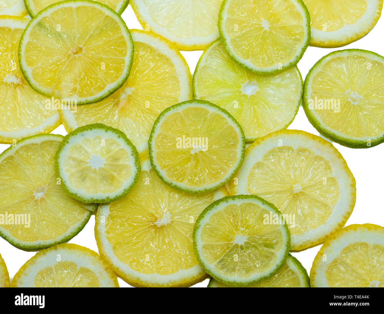 Whole sliced lemon slices hi-res stock photography and images - Alamy