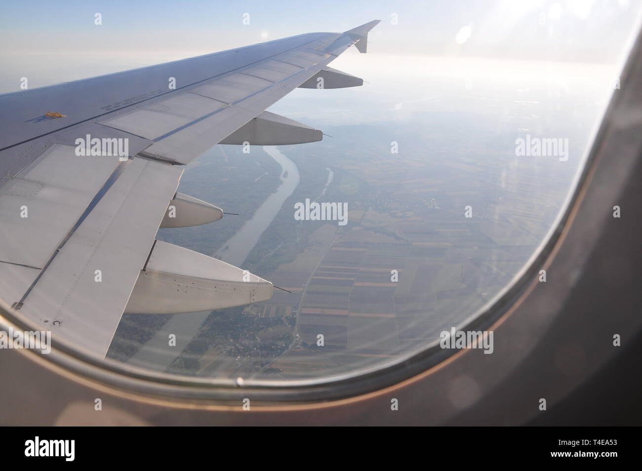 Aerial view look down land hi-res stock photography and images - Alamy