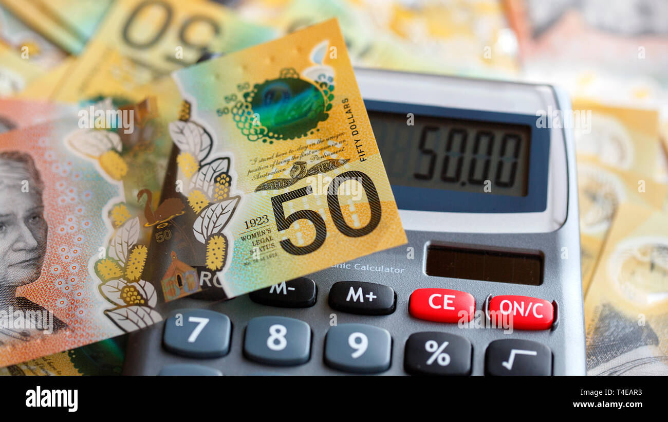 Australian new bank note hi-res stock photography and images - Alamy
