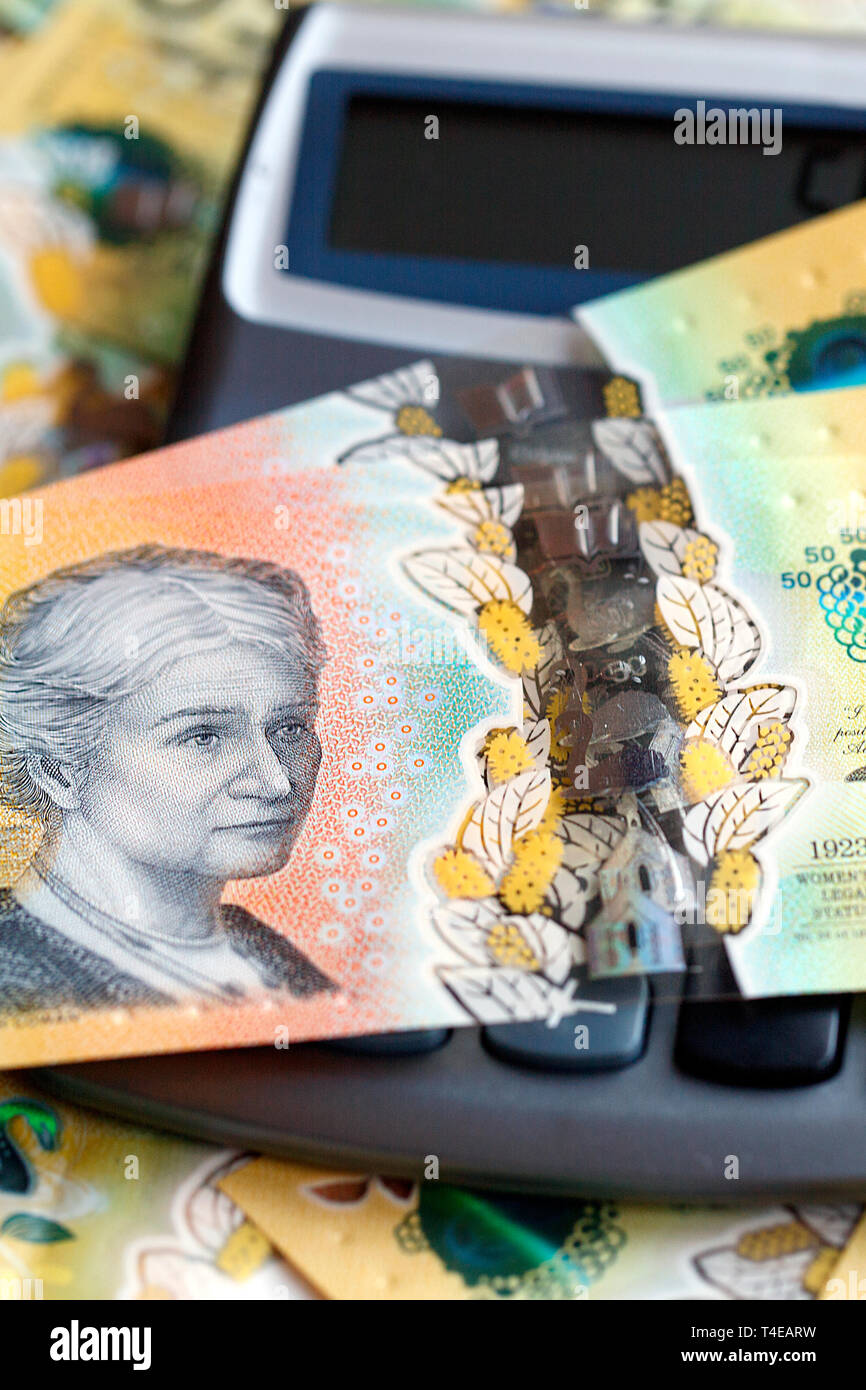 50 australian dollar note hi-res stock photography and images - Alamy
