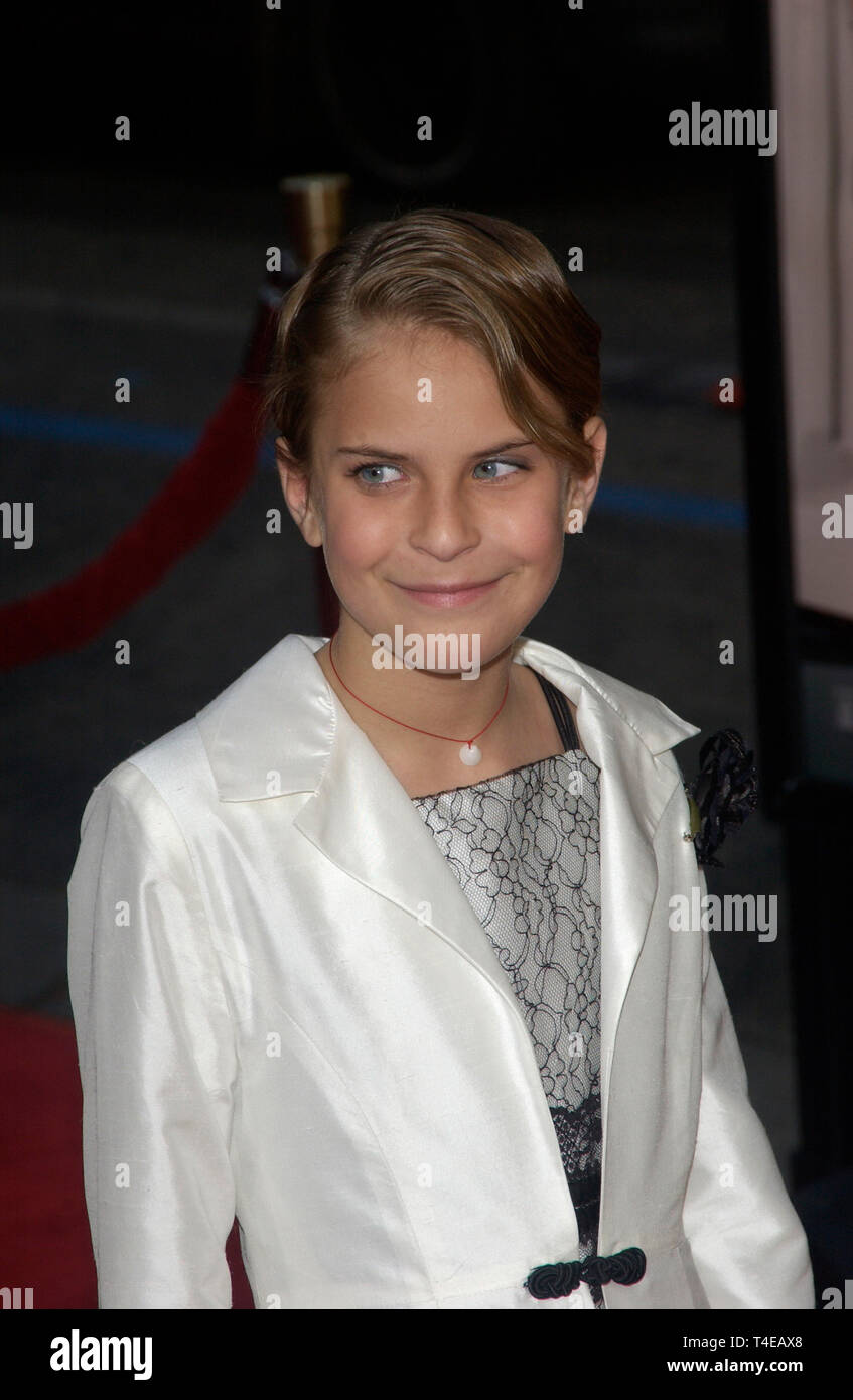 LOS ANGELES, CA. April 07, 2004: Actress TALLULAH BELLE WILLIS ...