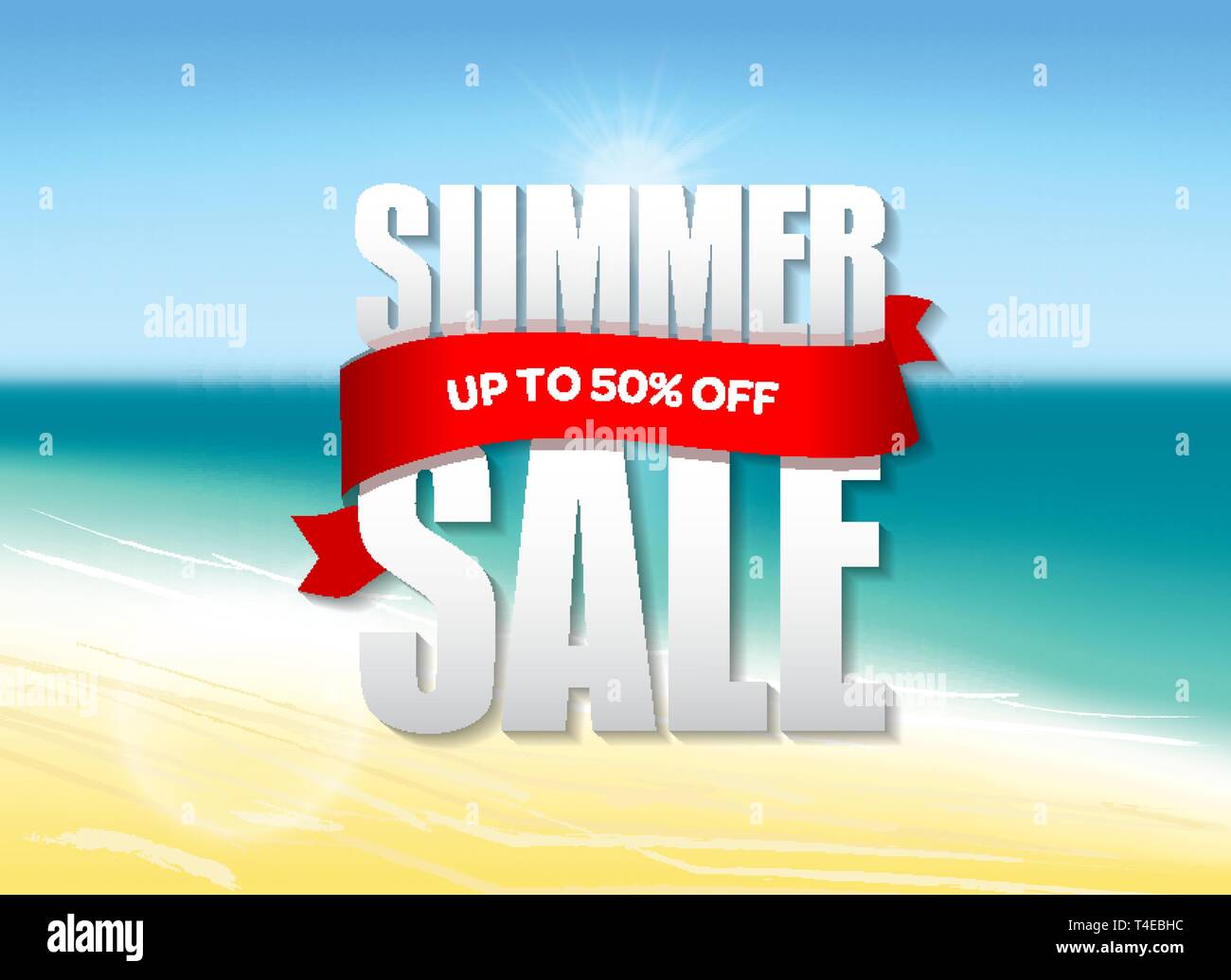 Summer sale badge label promo banner template Stock Vector Image & Art ...