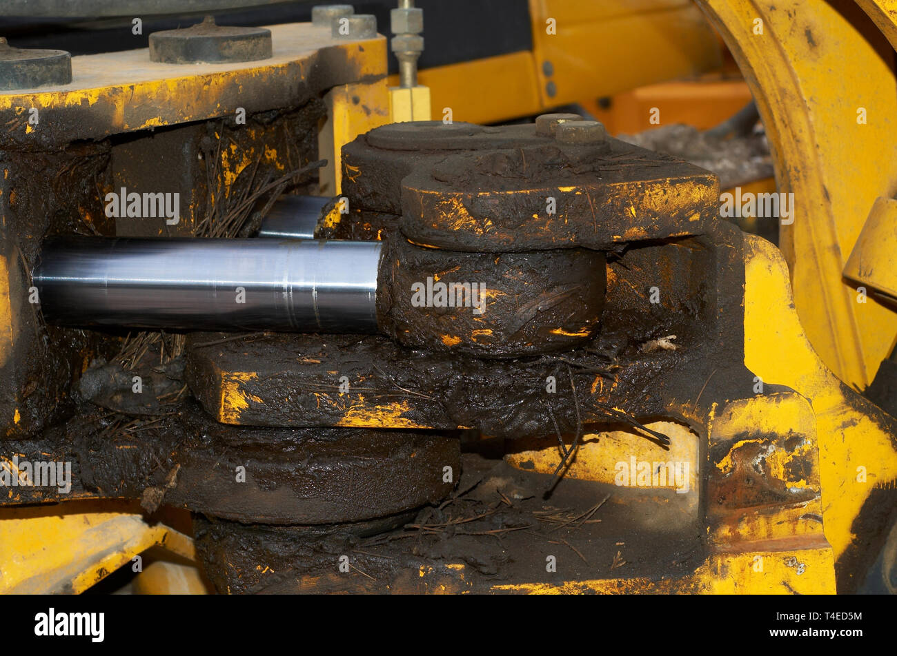 construction excavator close up Stock Photo - Alamy
