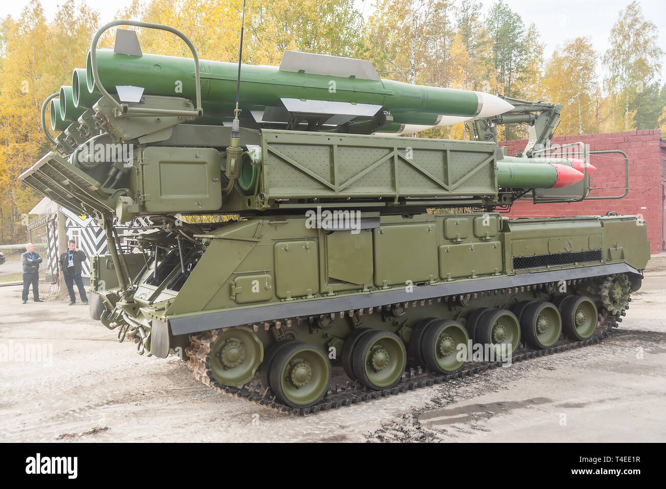 Nizhniy Tagil, Russia - September 25. 2013: Buk-M1-2 medium-range ...