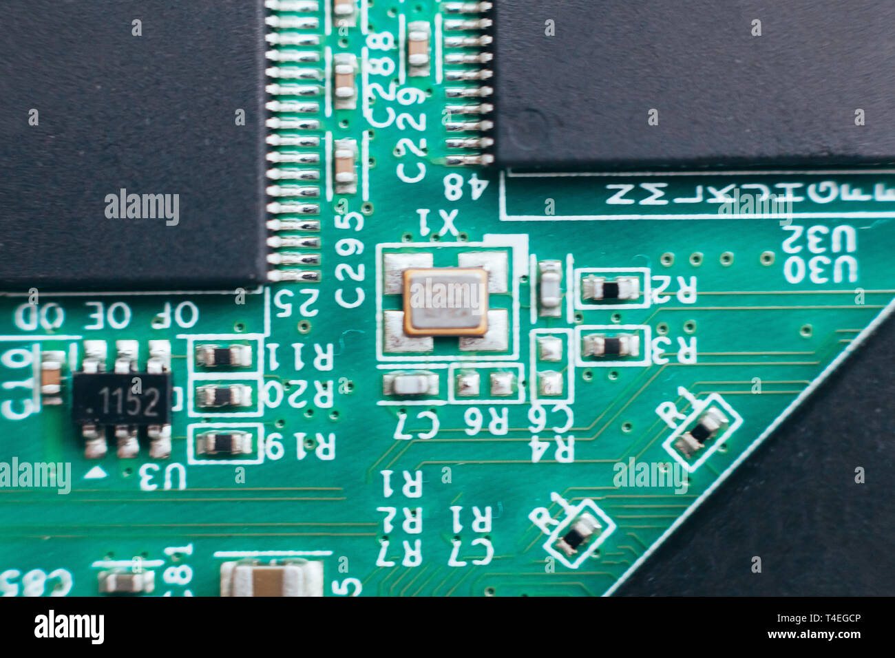 Circuit board repair. Electronic hardware modern technology ...