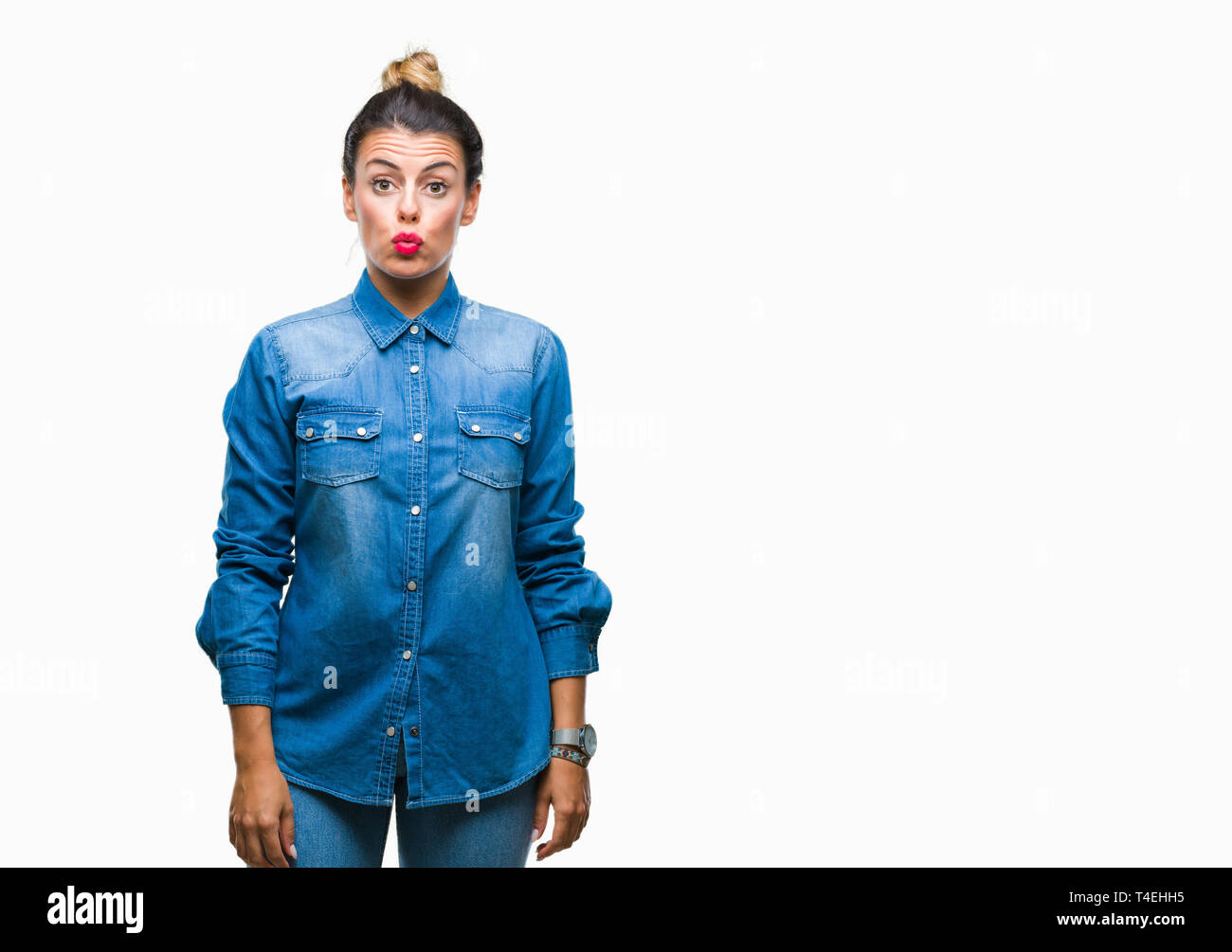 Puff cheek Cut Out Stock Images & Pictures - Alamy