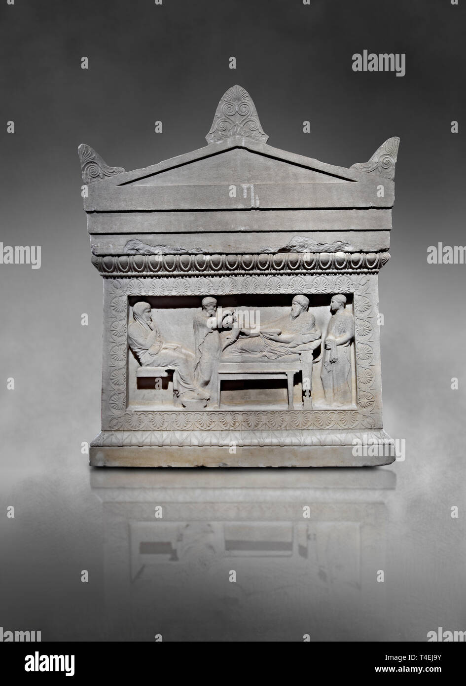 Satrap Sarcophagus, Paros marble from the Royal Necropolis of Sidon ...