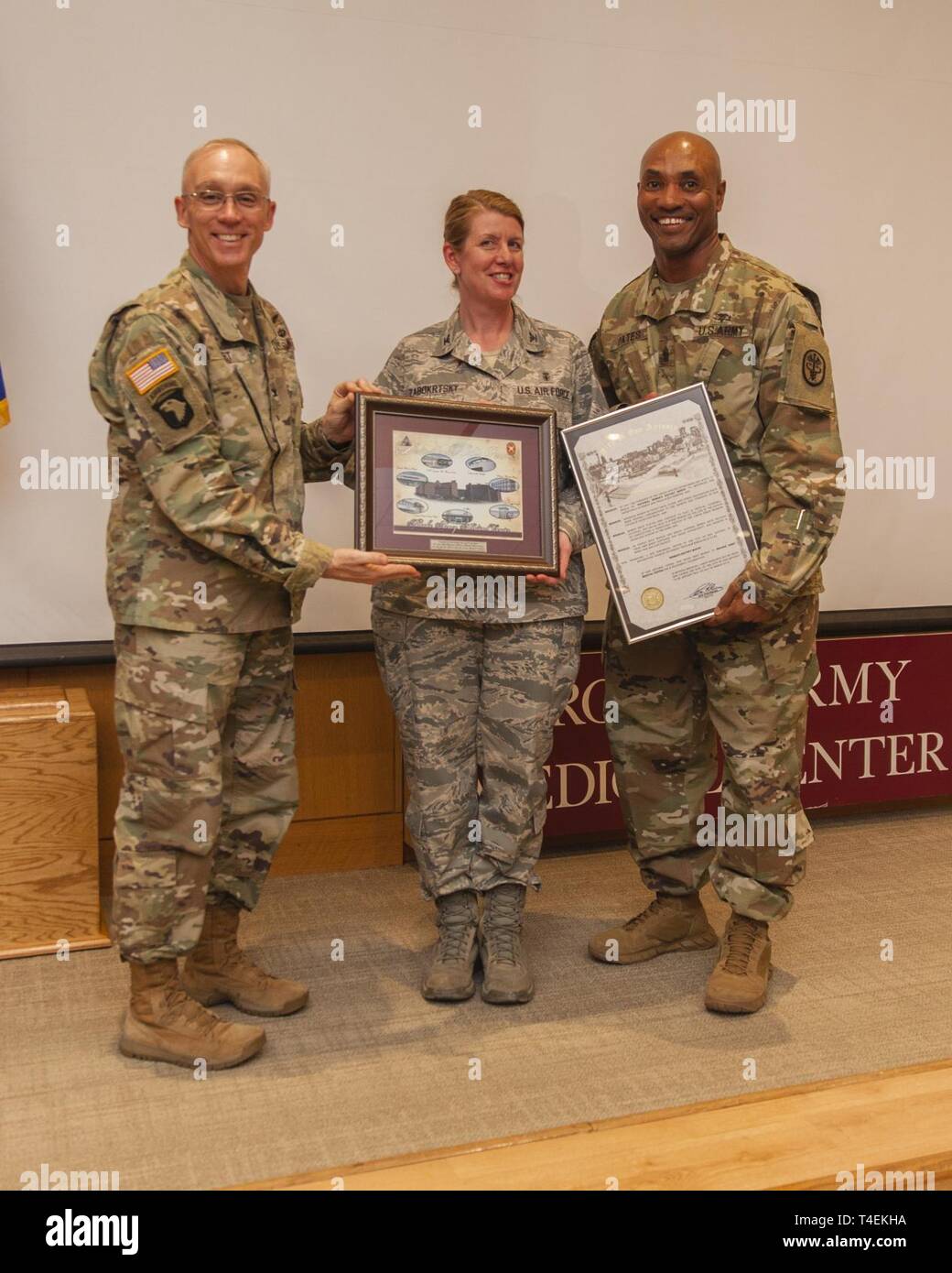 Army Col. Michael Wirt, Brooke Army Medical Center deputy commanding ...
