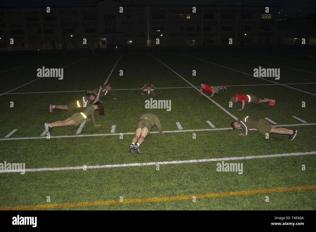 U.S. Marines with Marine Aviation Logistics Squadron (MALS) 12 conduct ...