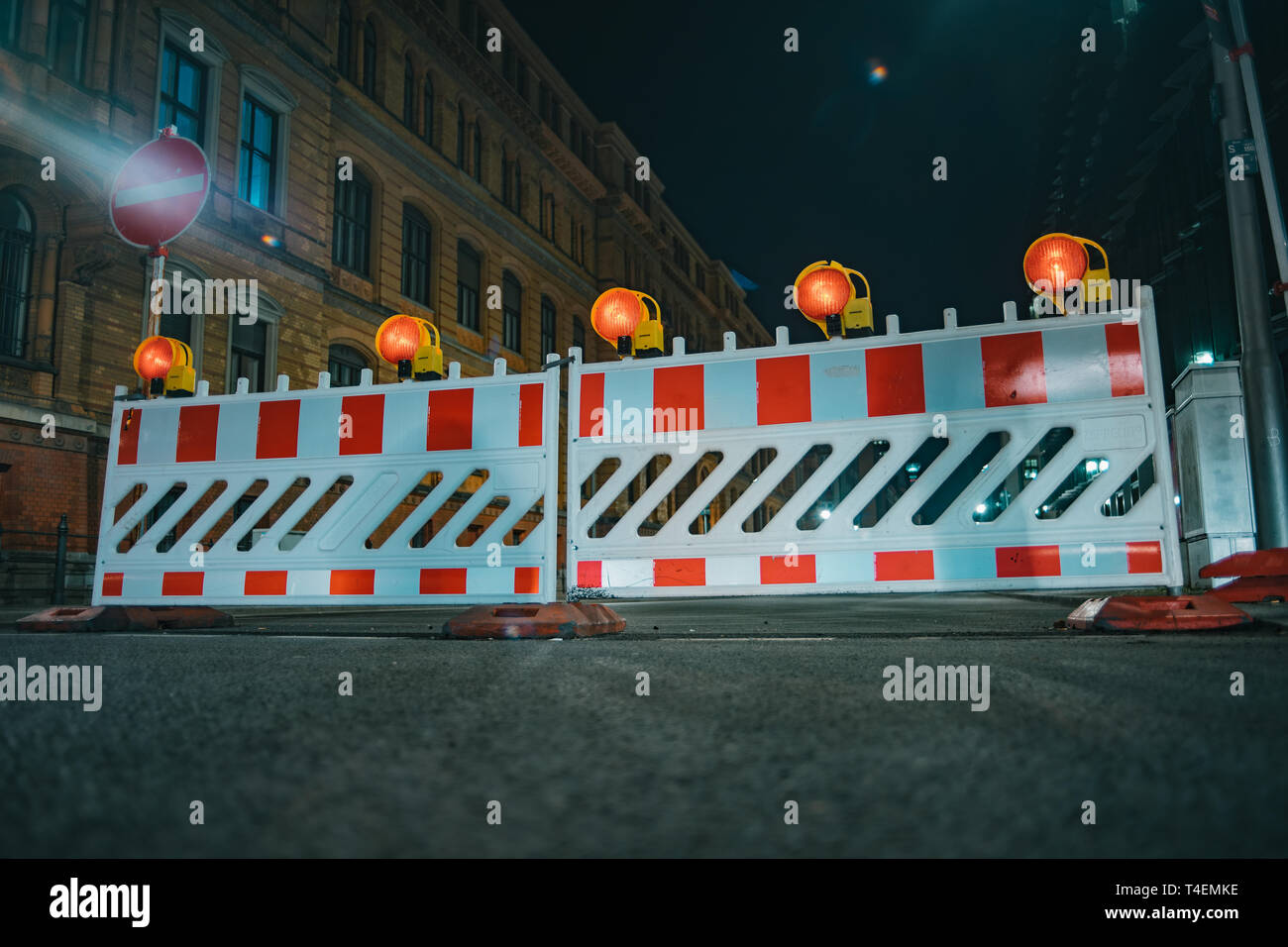 Road danger lamps hi-res stock photography and images - Alamy