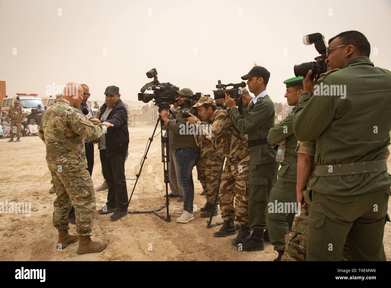 U.S. Army Maj. Gen. Roger Cloutier, the U.S. Army Africa commanding ...