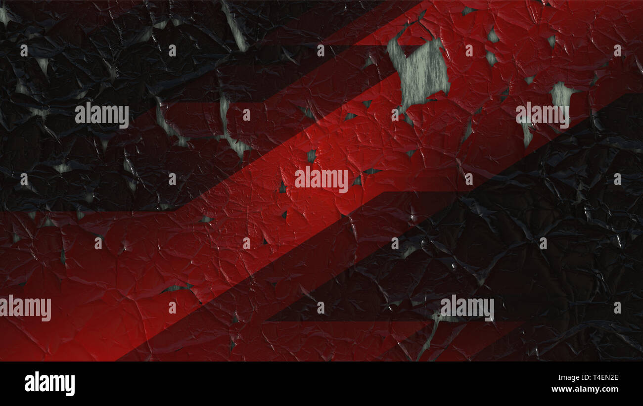 Cool Red Cracked Grunge Texture Stock Photo - Alamy