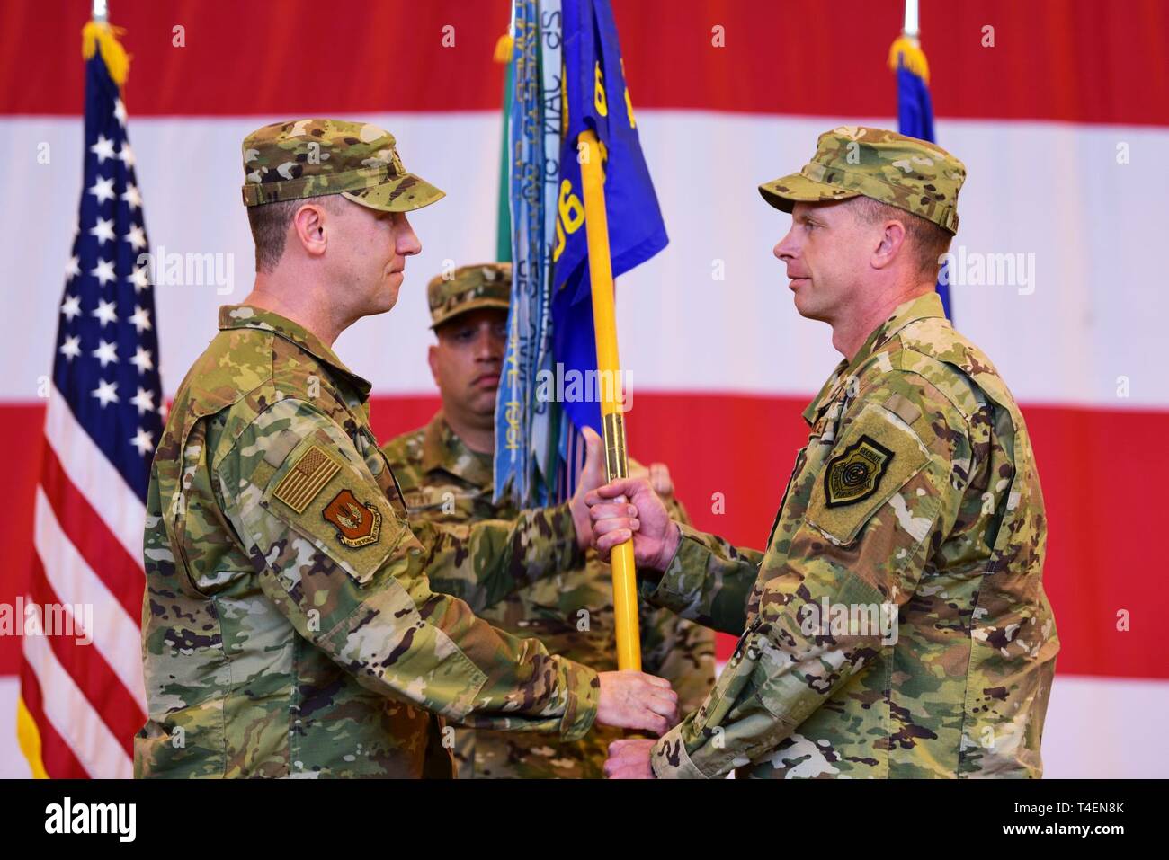U.S. Air Force Col. Richard Nelson Jr., 31st Operations Group commander ...