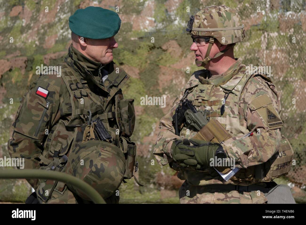 Col. Chad Chalfont, commander of the 2nd Armored Brigade Combat Team ...