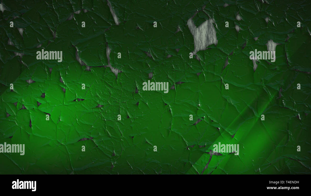 Dark Green Cracked Grunge Background Stock Photo - Alamy
