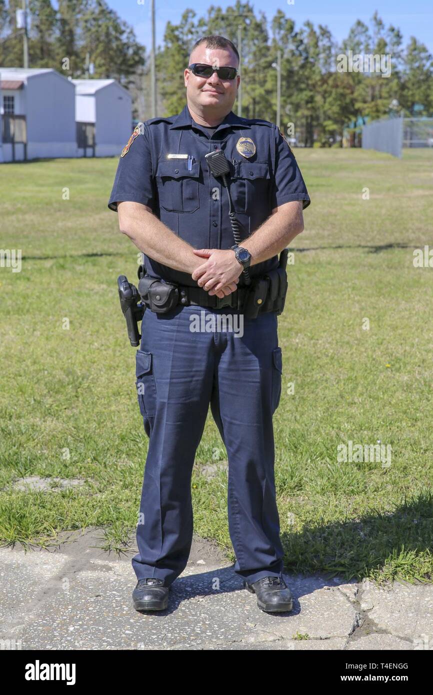 Marine Corps Law Enforcement Police (MCLEP) officer, Glen McCauley ...