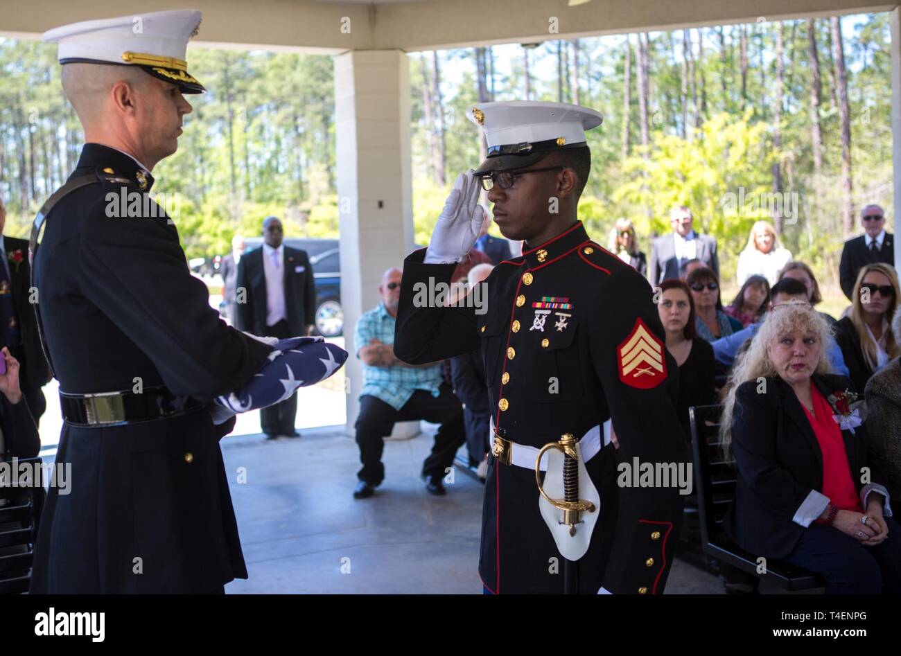 Sgt. Malik H. Grimes (right), with Marine Forces Reserve Distribution ...