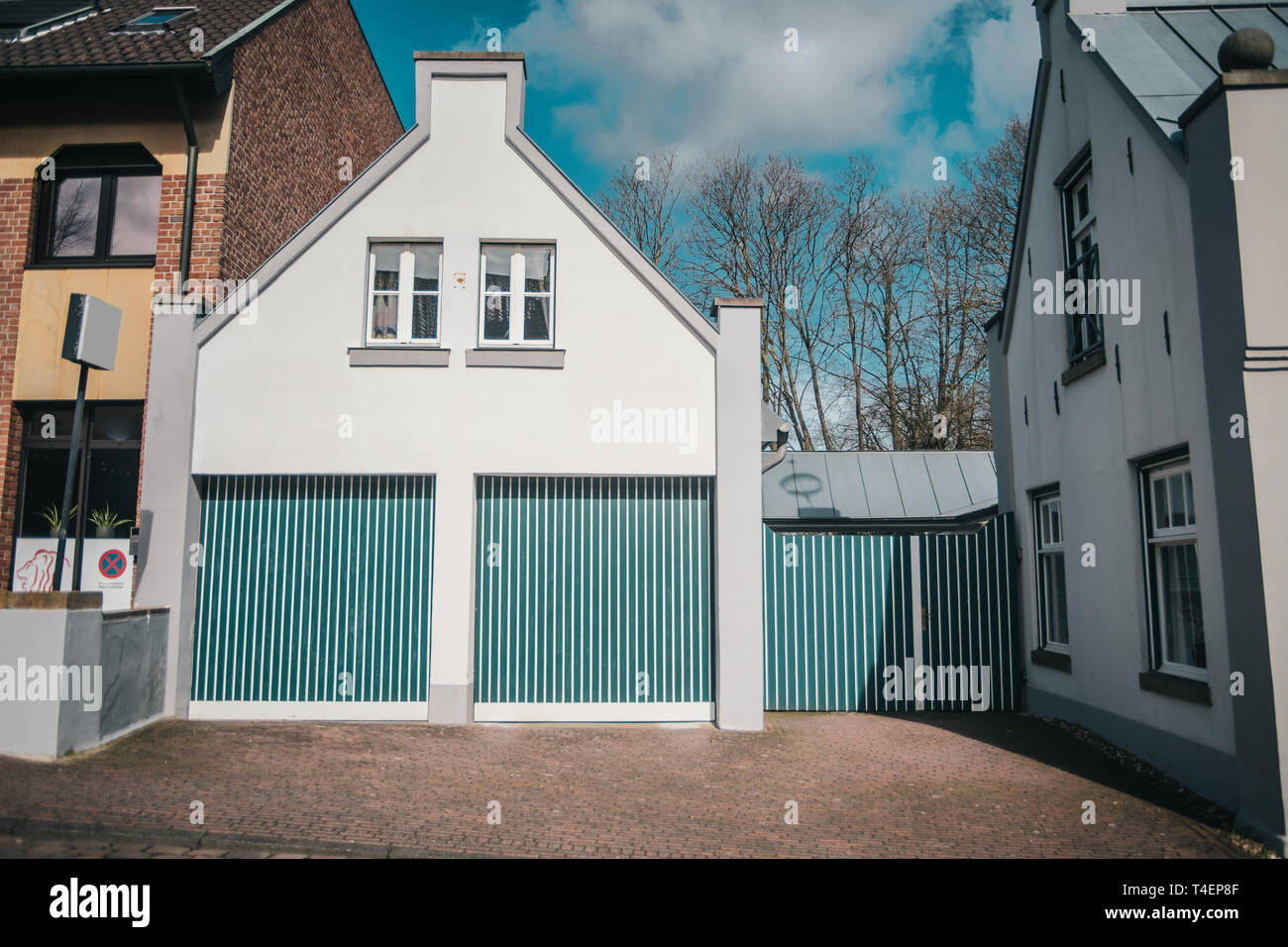 Romantic little german house hi-res stock photography and images - Alamy