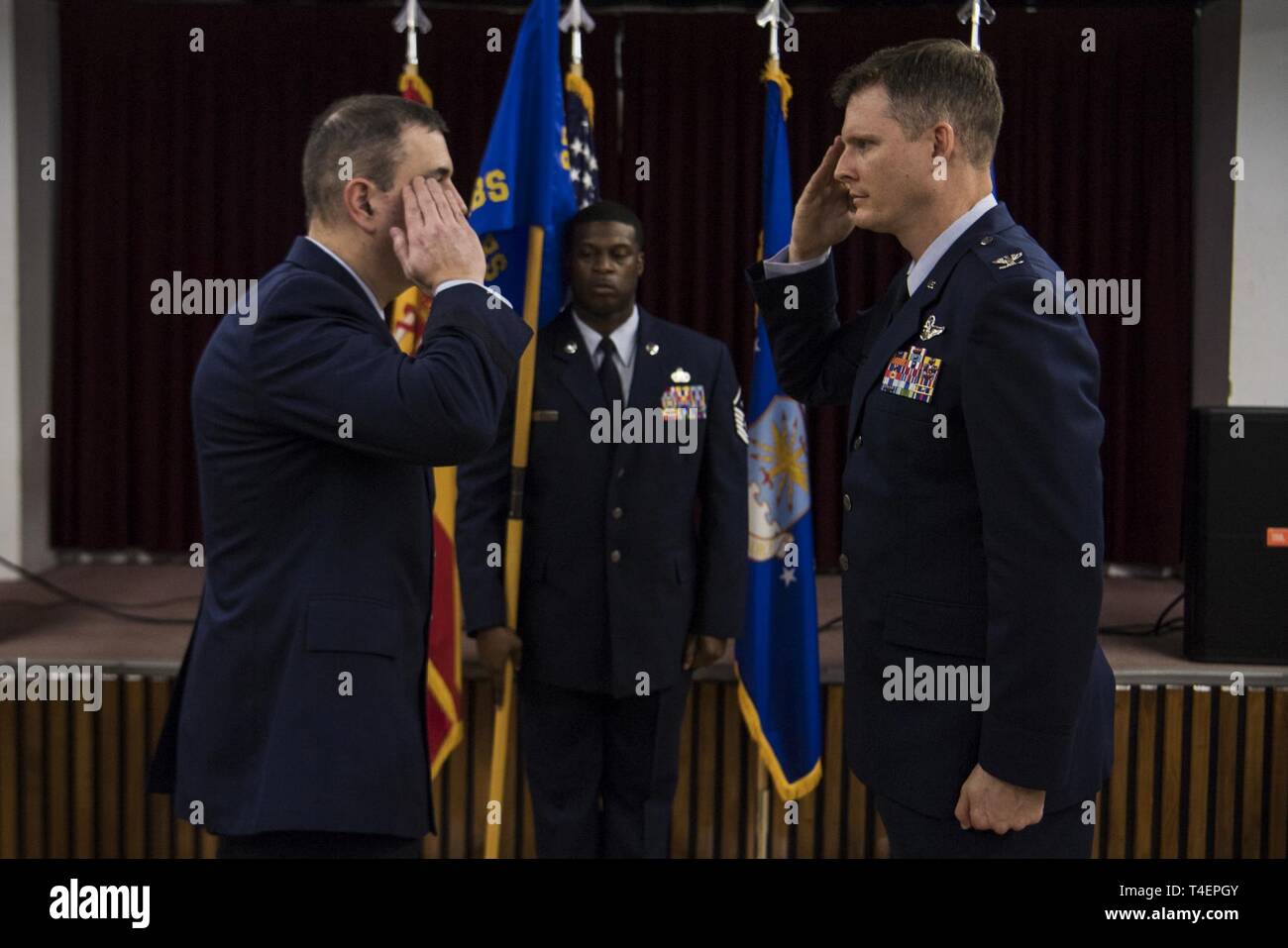 U.S. Air Force Col. James Young, 86th Operations Group commander ...
