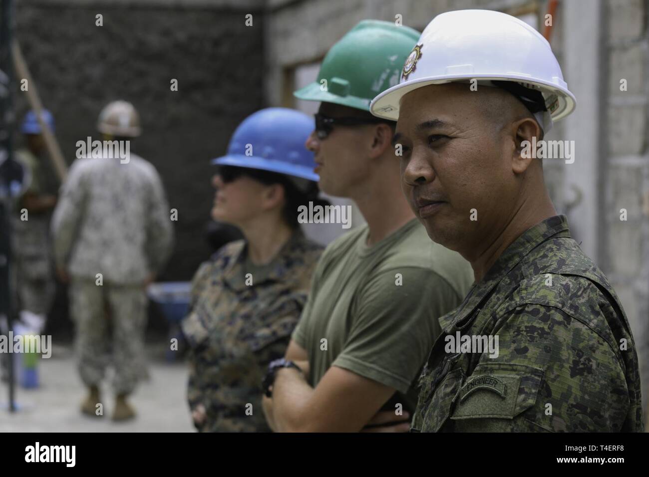 Philippine Army Lt. Col. Darwin Hernandez, Commanding Officer of 564th ...