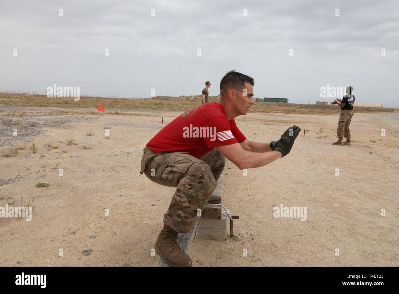 CAMP ARIFJAN, Kuwait -- Army 1st Sgt. Jeffrey Guida, senior enlisted ...