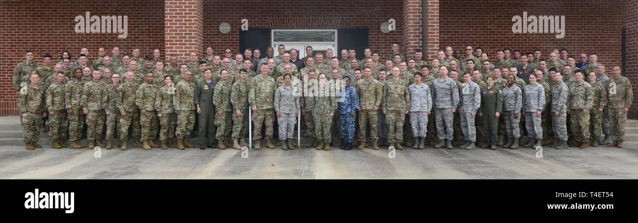 NEW ORLEANS -- All hands MREP. Group photo. Joint forces. Reserve U.S ...