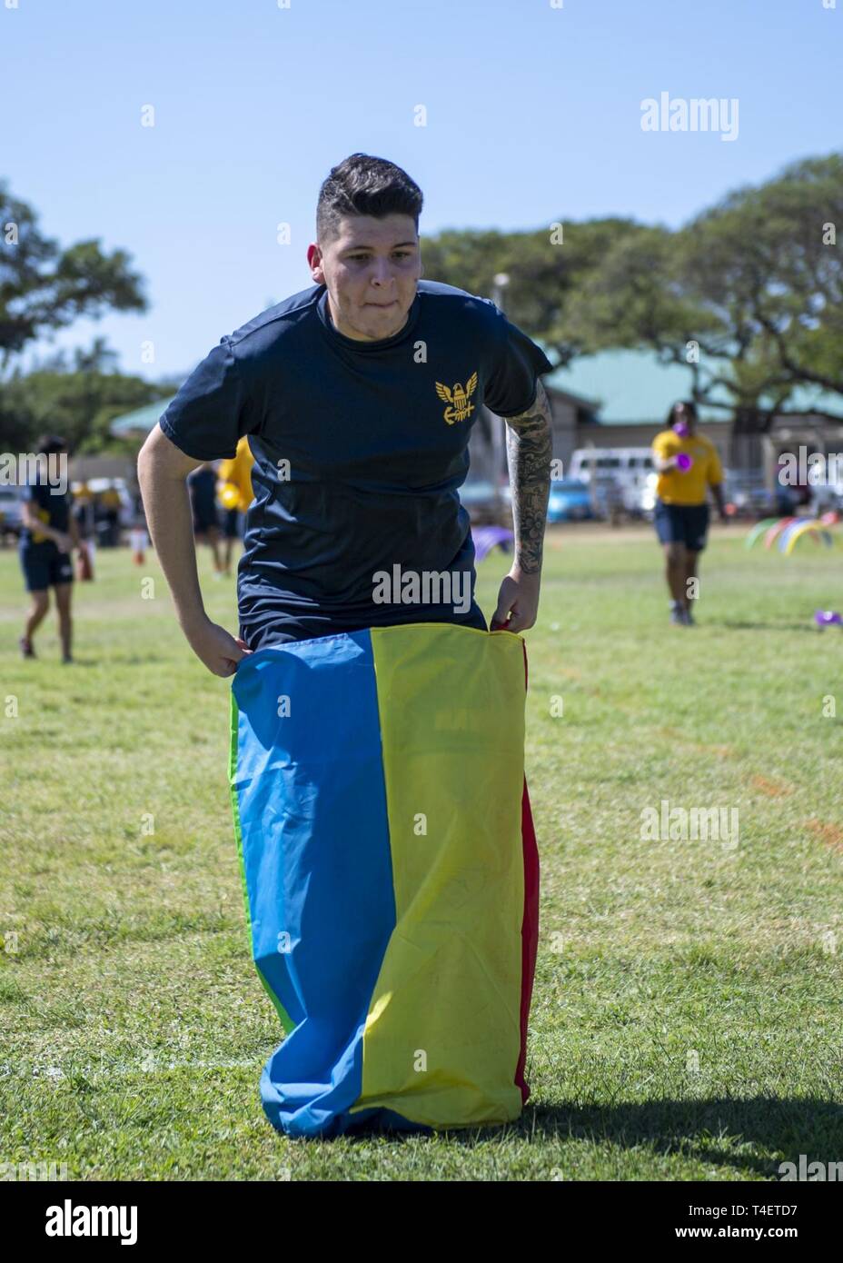 PEARL HARBOR (April 4, 2019) Yeoman 2nd Class Houston Torres, from ...