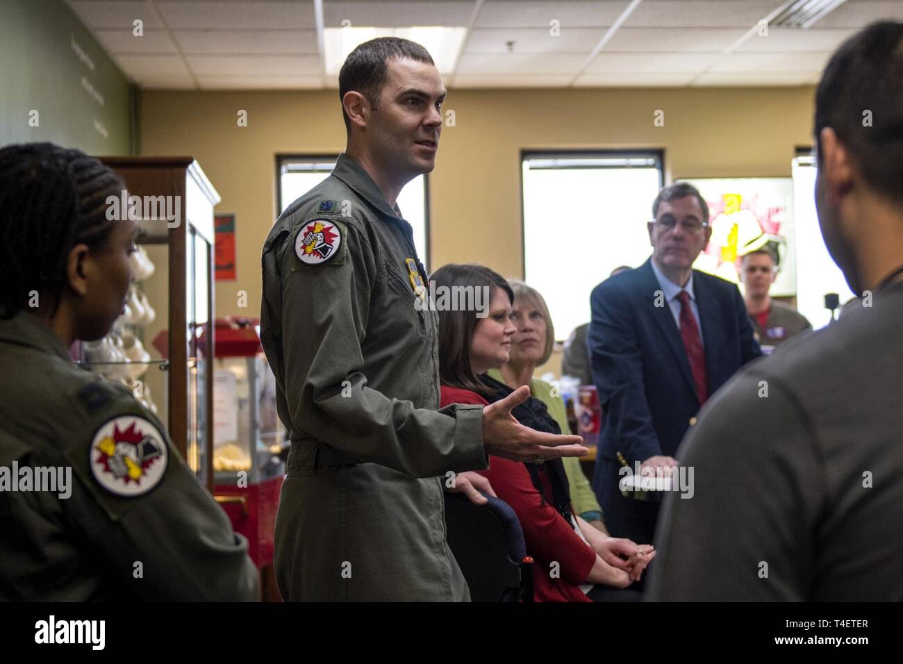 U.S. Air Force Lt. Col. Kevin Parsons, 93rd Air Refueling Squadron ...