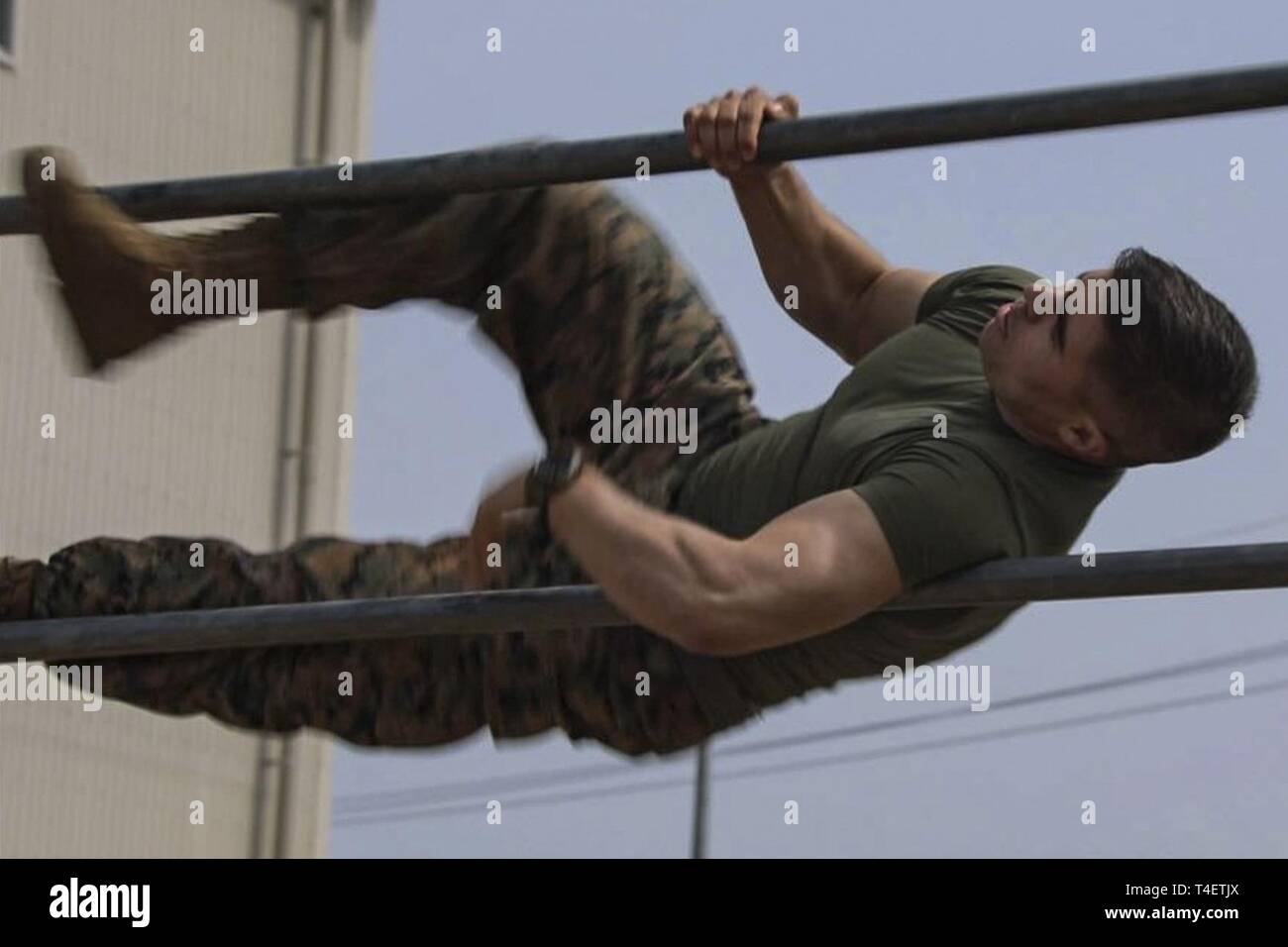 U.S. Marine Corps 1st Lt. Jacob Flores, an air intelligence officer ...