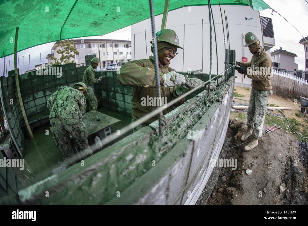 Garbage can enclosure hi-res stock photography and images - Alamy